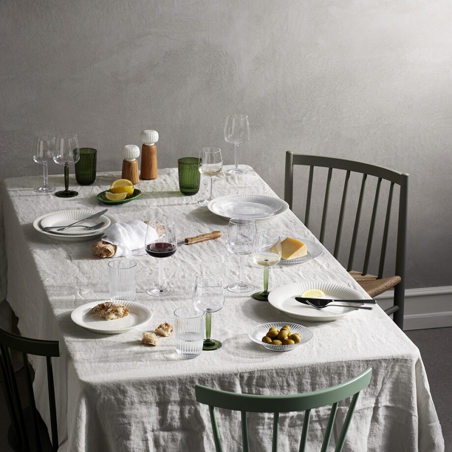 Kähler Design - Hammershøi diep bord wit - ø 21 cm - byJensen