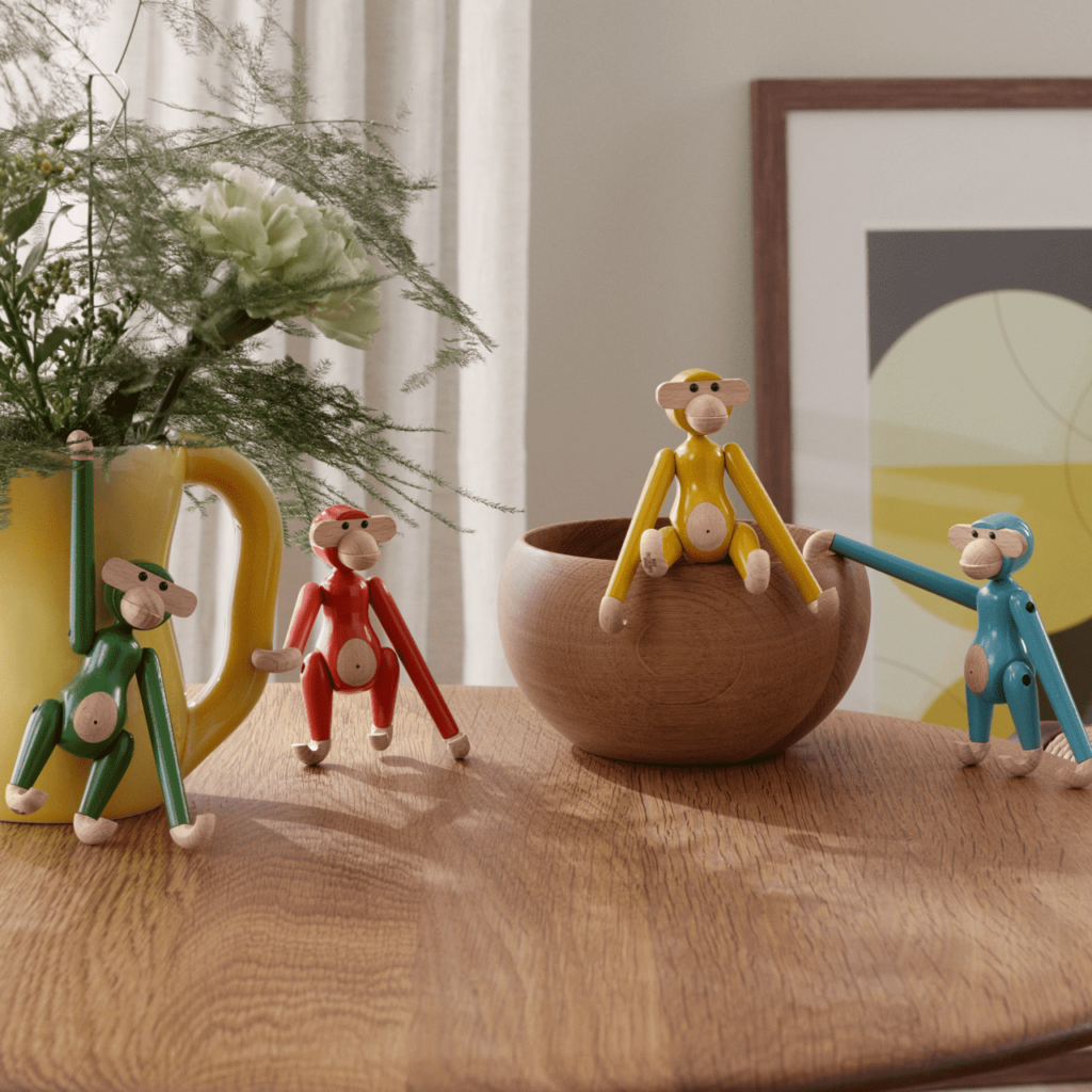 Kay Bojesen Monkey Houten aapje - Mini 9,5 cm - koop je bij ...